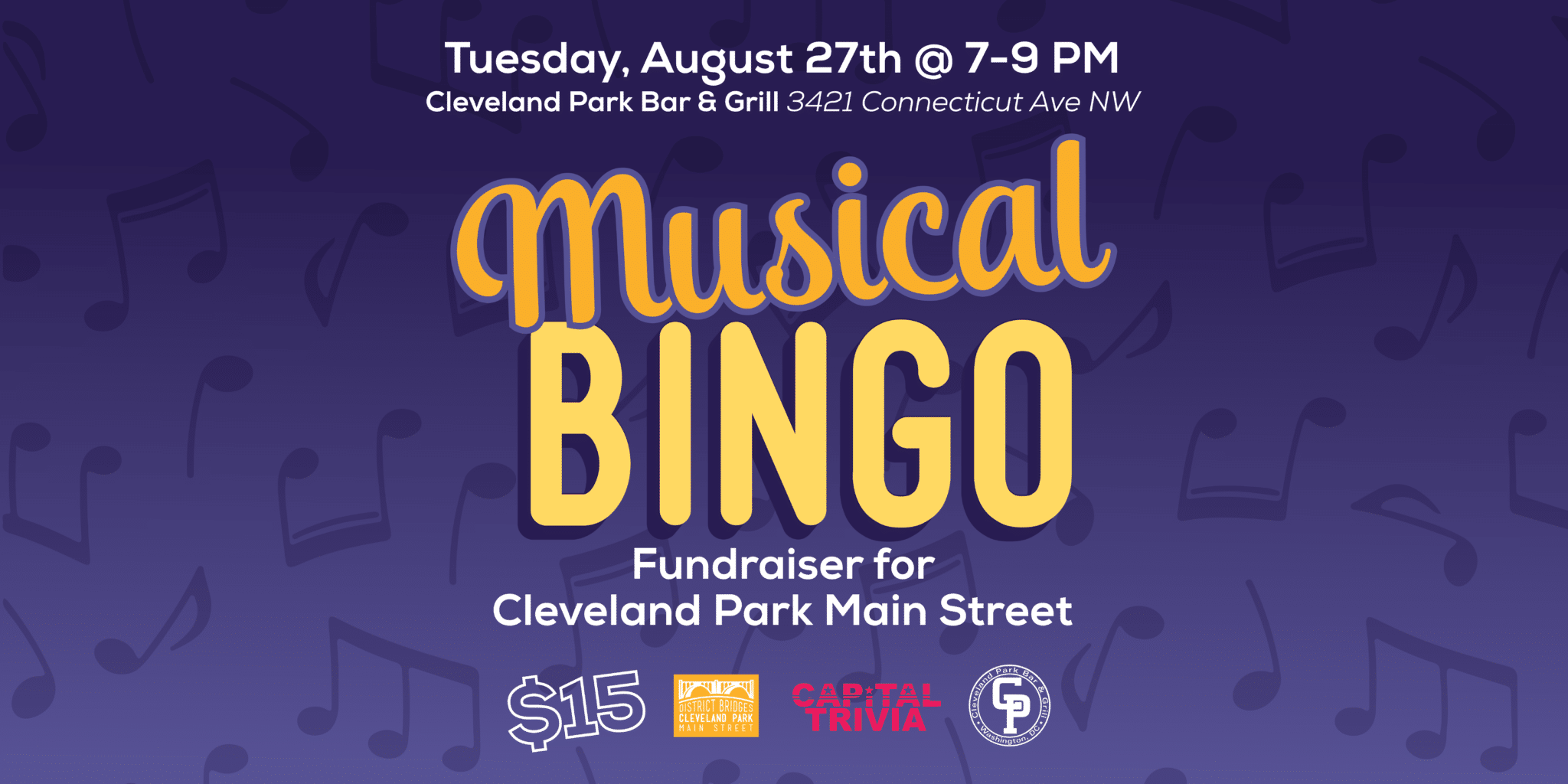Musical Bingo Fundraiser - District Bridges