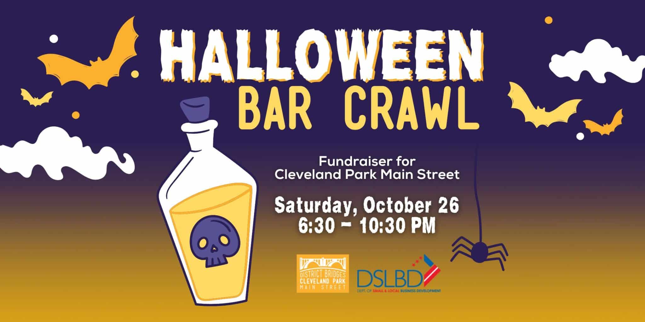 Halloween Bar Crawl - Cleveland Park Main Street - District Bridges