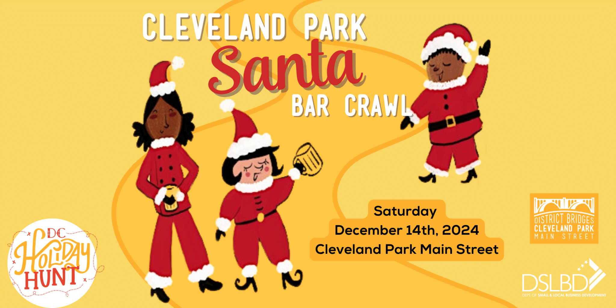 Cleveland Park Santa Bar Crawl - District Bridges